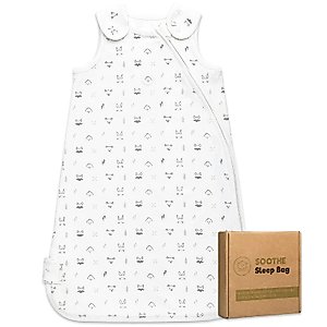 Organic Baby Sleep Sack Wearable Blanket - Baby Sleeping Bag 0-24 Months, Baby Swaddle Blankets for Baby Boy, Girl, Newborn, Infant, Baby Sleeper Swaddles, Baby Sleep Bag (KeaStory, Small 0-3M)