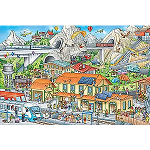 My Big Wimmelbook®―All Aboard the Train!: A Look-and-Find Book (Kids Tell the Story)