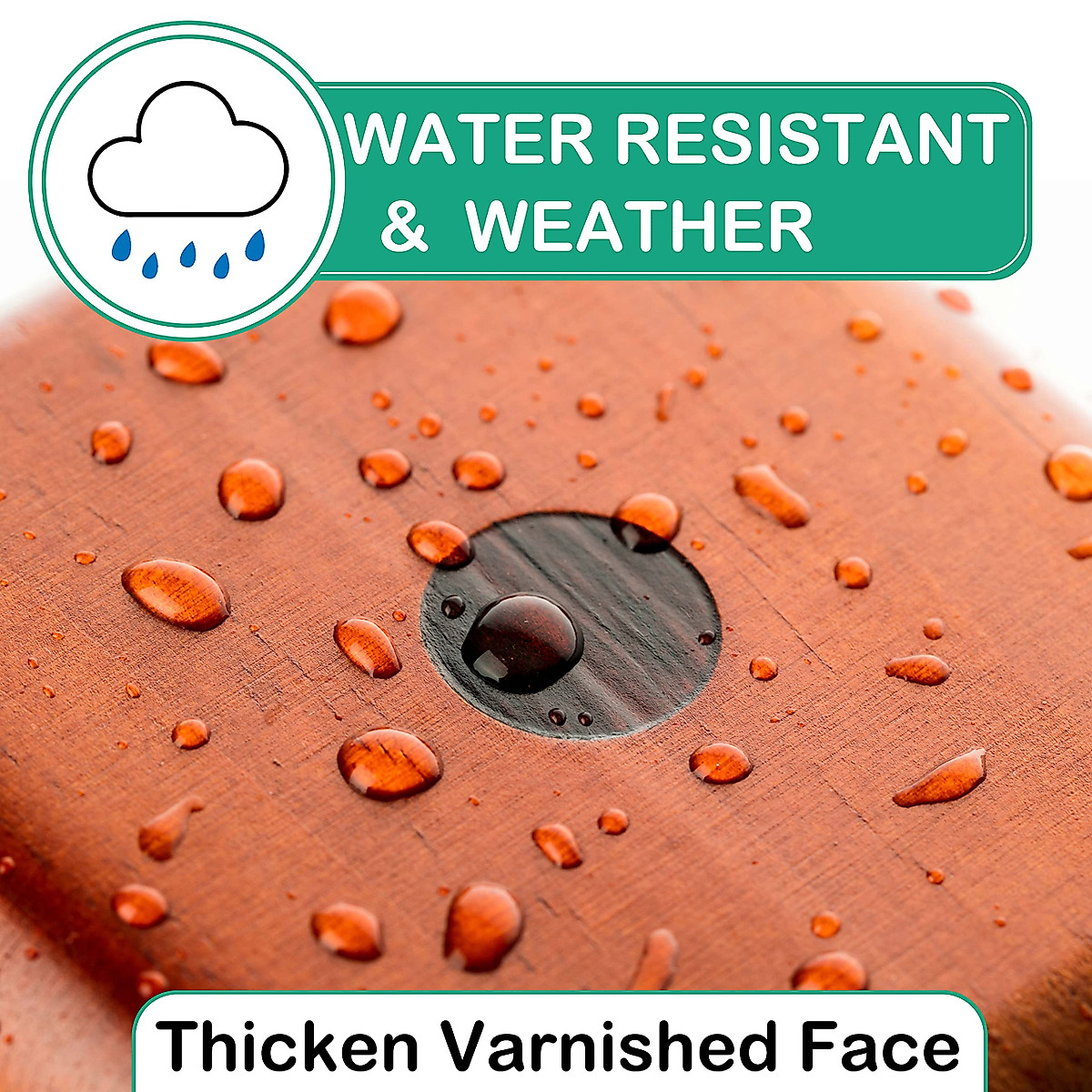 Giant Wooden Set of 6 Yard Dice with Yardkle and Yardzee Scoreboard-Yard Outdoor Games for Adults and Family Giant Lawn Games-Choose Your Set