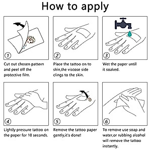 Princess Birthday Party Supplies, 32Pcs Temporary Tattoos Party Favors, Removable Skin Safe, Fake Tattoo Stickers for Goody Bag Treat Bag Stuff for Princess Girls Birthday Party Gifts