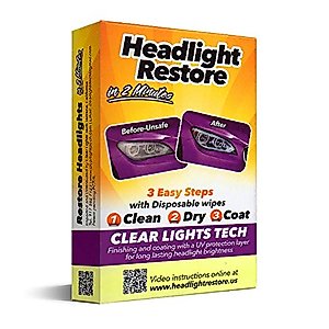 Headlight Restore Wipes