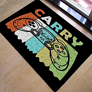 Large 39''x59'' Gaming Rug Controller Area Carpets for Kids Game Home Rug Living Play Home Decor Non-Slip Comfy Floor Mat