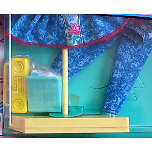 Barbie Fashion Mall Jazzy Jeans Shop Playcase Set