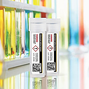 Avery UltraDuty GHS Labels, Waterproof, 2/3 x 1-3/4 Inch Rectangle Labels, Pack of 1500 White Labels for Use with Pigment Inkjet Printers