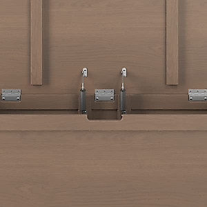 Child Craft Harmony 33” Wood Toy Box, Large Storage Chest, Plenty of Storage, 2 Safety Hinges, Standard Ventilation Hole on Back, 6 Cubic Feet of Storage (Dusty Heather)