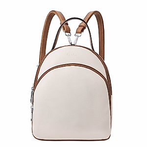 CLUCI Small Backpack for Women Leather Backpack Travel Backpack Purse Lady Fashion Mini Bookbag Convertible Handbags