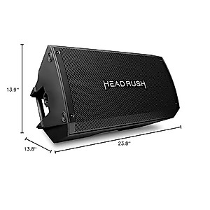 HeadRush FRFR-112 | Active 2000-Watt Full-Range, Flat-Response 12-in/2-Way Cabinet for Guitar Multi FX and Amp Modelling Processors