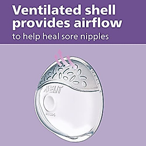 Philips AVENT Comfort Breast Shell Set, 2 Pack, SCF157/02
