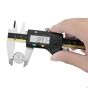 HTTJACK Digital Caliper 6-Inch 0-150mm 0.01mm Stainless Steel Electronic Micrometer Measuring Tools