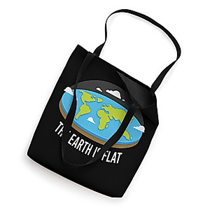 The Earth Is Flat I Flat Earth Planet Astrology Science Tote Bag