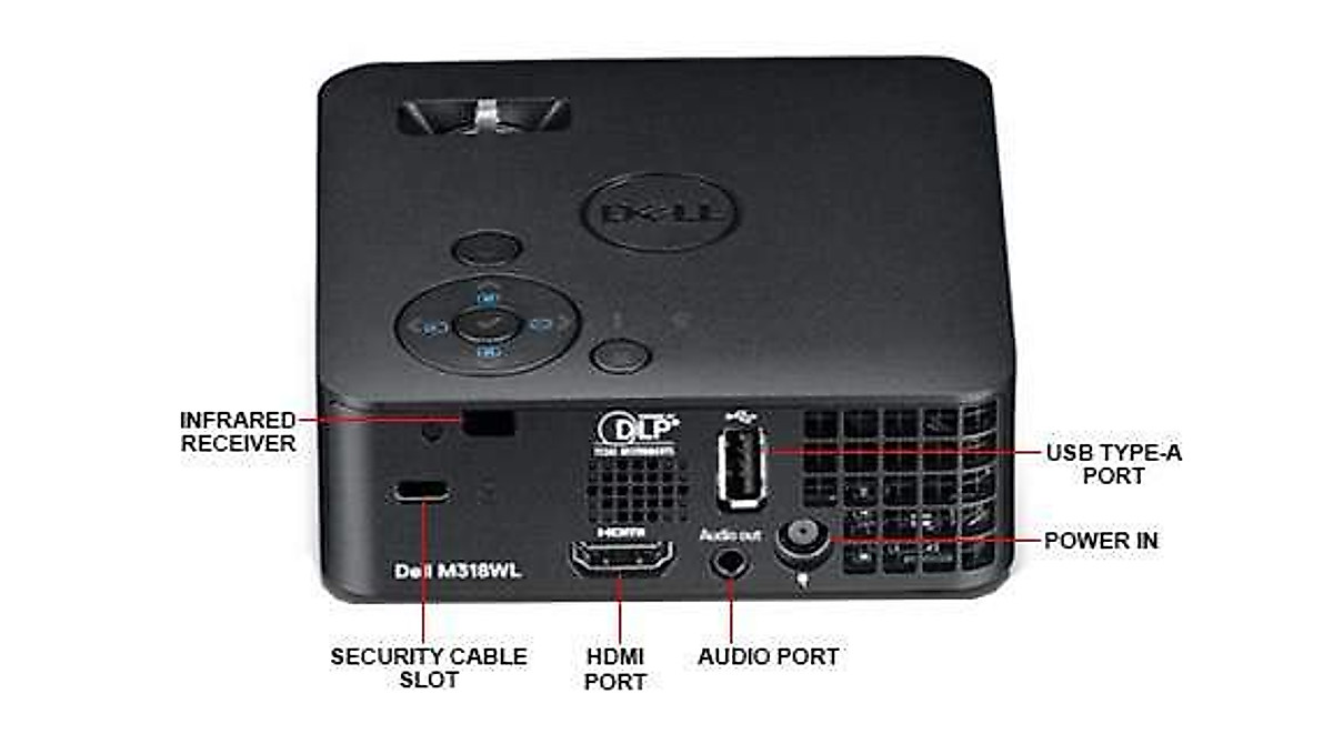 Dell M318WL Mobile Projector: Portable WXGA Brilliance