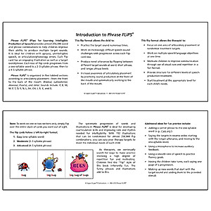 Super Duper Publications | Phrase FLiPS for Learning Intelligible Production of Speech | Educational Resource for Children