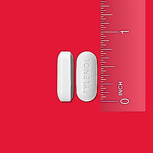 Tylenol Sinus Severe Daytime Cold & Flu Relief Medicine Caplets, Non-Drowsy Pain Reliever, Fever Reducer Expectorant & Decongestant, Acetaminophen, Guaifenesin & Phenylephrine HCl, 24 ct