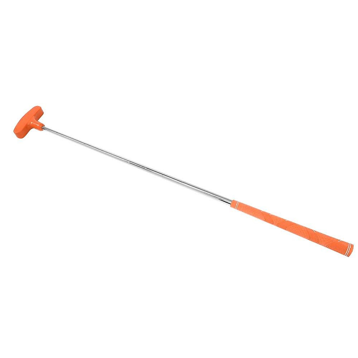 Junior Putter,Kids Junior Putter, 24inch Clubs Putters Two Way Putter Mini Stainless Steel Rubber Head Putters Kids Putter Steel Shaft Accessories(Orange)