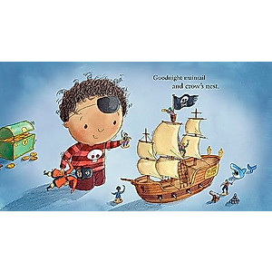 Goodnight Pirate: A Bedtime Baby Sleep Book for Fans of Buried Treasure! Perfect Christmas Gift, Holiday Stocking Stuffer (Goodnight Series)