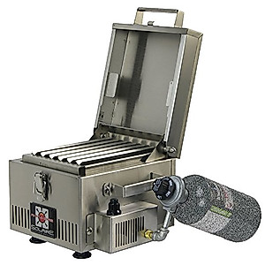 Solaire SOL-IR8A Anywhere Mini Personal Infrared Propane Gas Grill, Stainless Steel