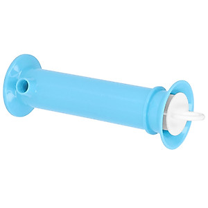 Fruit Puree Filler, 7pcs Set Baby Food Pouch Maker Pure Color Pouches Toddler Fruit Squeeze Puree Filler for Kids (Bule) Baby Food Pouch Maker