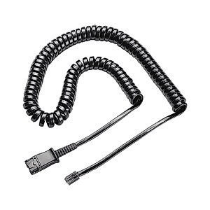 TruVoice U10 Adapter Connects with Any Plantronics or TruVoice Quick Disconnect Headsets - Compatible with Cisco 7931 7940 7941 7942 7945 7960 7961 7962 7965 7970 7975 and 6000 7800 8800 8900 Series