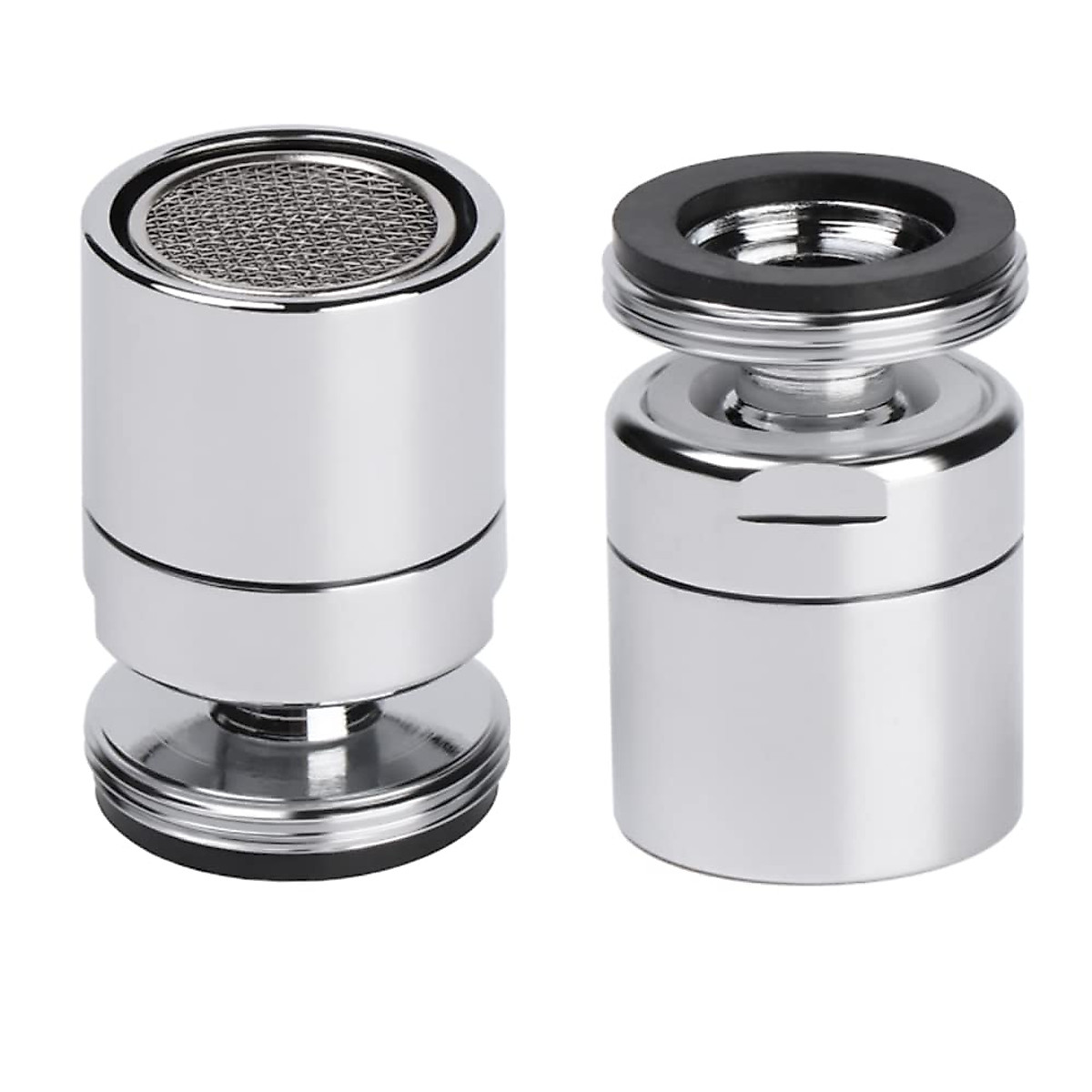 360 degree Swivel Faucet Aerator Filter Adapter for Kitchen Sink Tap Head Faucet Nozzle Adapters Replacement Part (Male 20mm)