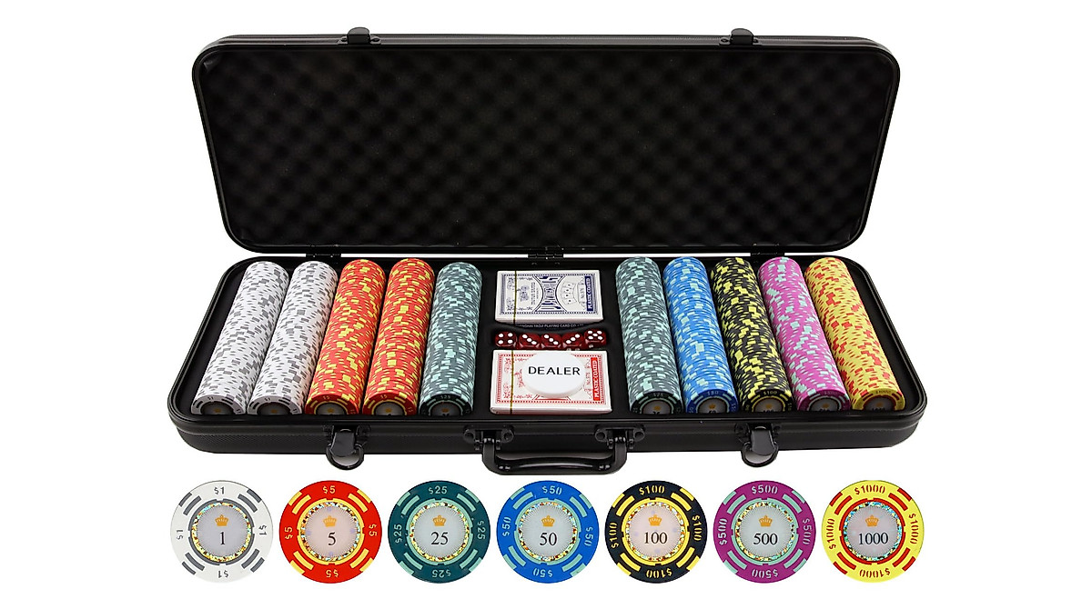 Versa Games 500-Piece Poker Chip Set - Upgrade Your Game