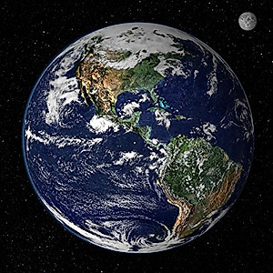 Gifts Delight Laminated 24x24 Poster: Universe - Earth from Space Photos and s Earth Blog