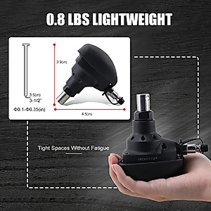 AEROPRO TOOLS Palm Nailer Pneumatic with Magnetic Tip, Joist Hanger Nail Gun, Metal Connector Nailer, Mini Air Palm Nailer, Pneumatic Nail Hammer, Power Framing Nailer for Joist Hangers, Tight Spaces