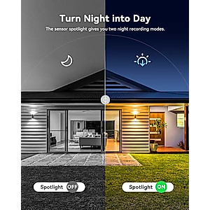 Swann 4K Master Security Camera System, 8pcs PoE Bullet Cameras, 8CH Cat5e Wired NVR System with 2TB HDD, Sensor Spotlights, Color Night Vision, 24/7 Home Surveillance, True Detect, Indoor/Outdoor