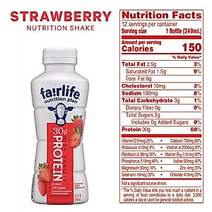 Fairlife Nutrition Plan High Protein Shake Variety Pack Sampler - 11.5 Fl Oz (12)