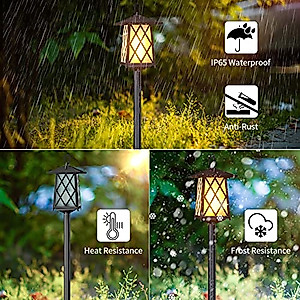 JAYNLT Outdoor Lamp Post Lights Dusk to Dawn,63 inch 100% Aluminum Hardwired Outdoor Street Light Anti-Rust, Waterproof lamp Pole Lights Outdoor with Toughened Frosted Glass for Yard, Garden, Patio