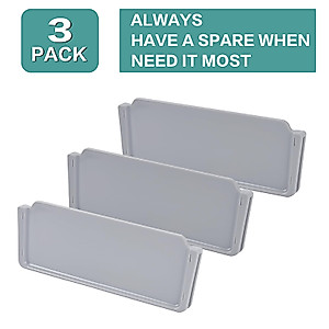 Enlisiwte 3 Pcs Replacement Insert Divider for Bentgo Fresh, Food Safe Tray Divider for Bentgo Fresh Lunch Box & for Bentgo Adult Lunch Box - Large Bento Box Divider