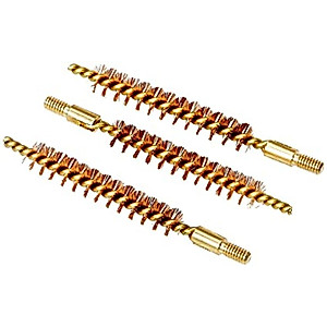 Tipton Handgun Bronze Bore Brush .22 Cal 3-Pack with Premium Phosphor Bronze Bristles for Pistol Cleaning and Maintenance