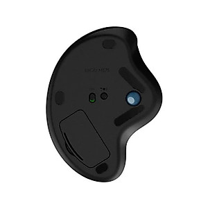 Logitech M575 Ergonomic Wireless Trackball USB Mouse, Black (910-005869)