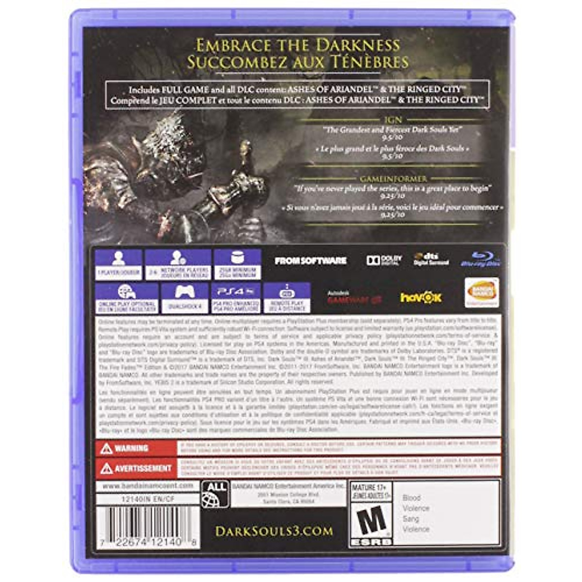 Dark Souls III: The Fire Fades Edition - PlayStation 4