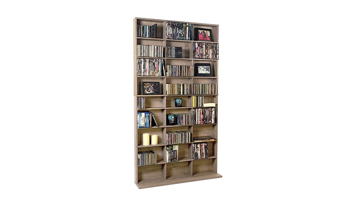 Atlantic Elite Media Storage Cabinet - Organize Your Collection