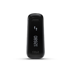 Fitbit One Wireless Activity Plus Sleep Tracker, Black