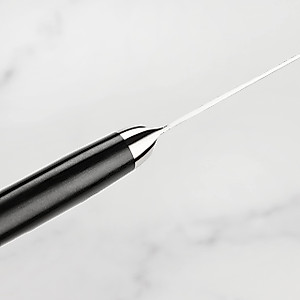 Enso HD 6" Sandwich Knife - Made in Japan - VG10 Hammered Damascus Stainless Steel Serrated Utility Knife