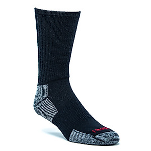 J.B. Field's 74% Merino Wool Hiker GX Socks for Men & Women, for Fall, Summer, for Hiking, Trekking & Outdoor 3-Pack, Made in Canada (Large (8-12 Shoe), Gray)