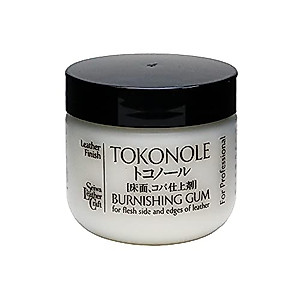 Seiwa Tokonole Leather Finish Burnishing Gum Clear Leathercraft (120g)