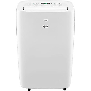 LG 6,000 BTU (DOE) / 8,000 BTU (ASHRAE) Portable Air Conditioner, Cools 250 Sq.Ft. (10' x 25' room size), Quiet Operation, LCD Remote, Window Installation Kit Included, 115V
