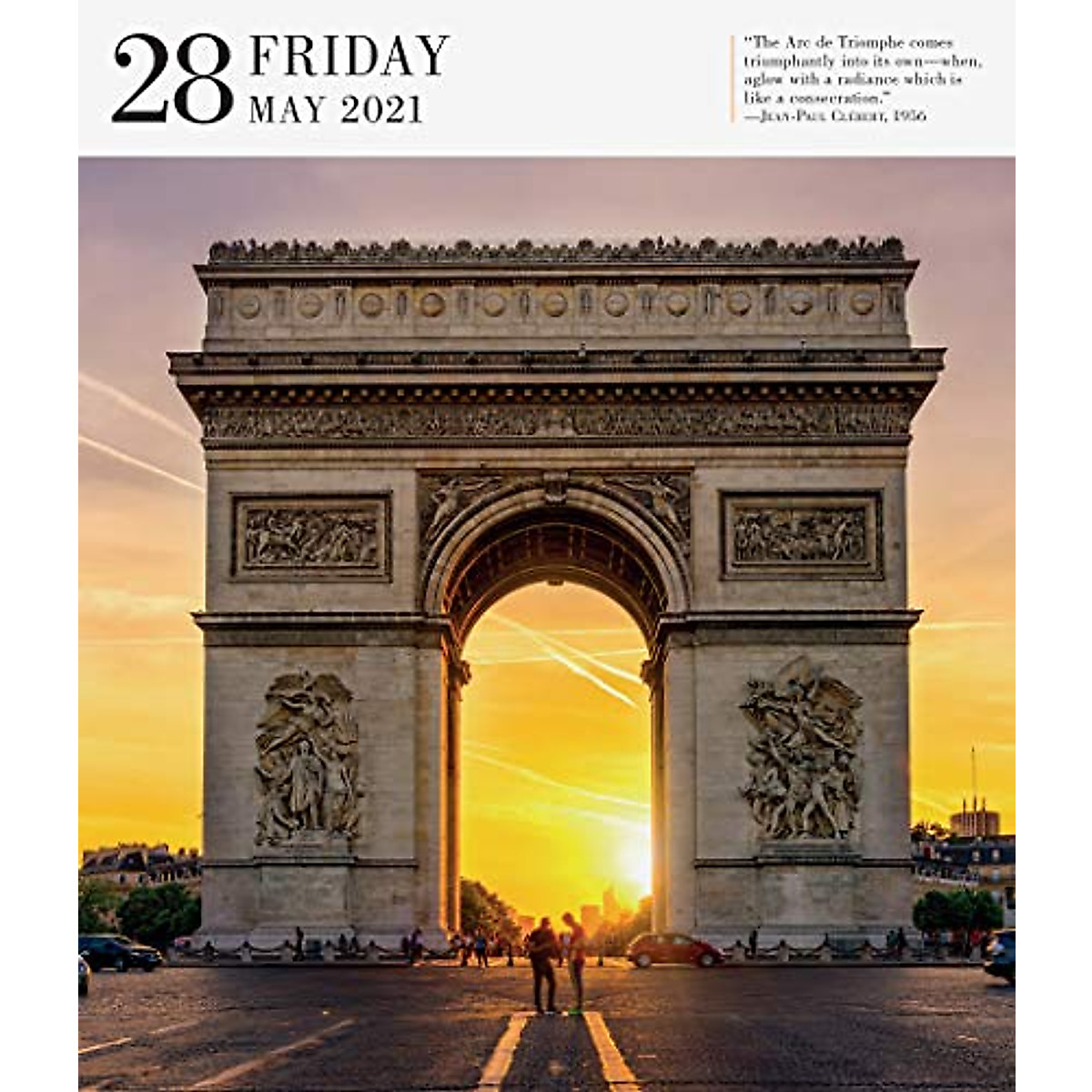 Paris Page-A-Day Gallery Calendar 2021