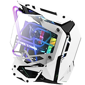 Antec Torque White/Black Aluminum ATX Mid Tower Computer Case/Winner of iF Design Award 2019, Torque Black/White