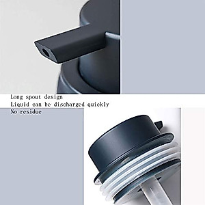 Refillable Liquid Hand Soap Dispenser Decorative Ceramic Refillable Liquid Soap Dispenser Pump Bottle for Bathroom, Kitchen Sink - Holds Hand Soap, Dish Soap. Ceramics Foam soap Dispenser Pump Bottle