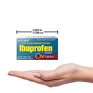 HealthA2Z Ibuprofen Tablets 200mg, 24 Packs of 30 Tablets(720 Tablets Total), Value Package