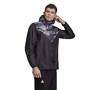 adidas Tango Adv Windbreaker, L/G, Black
