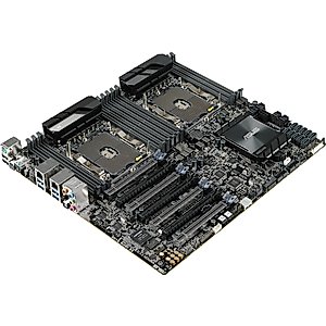 ASUS WS C621E Sage Extreme Power Intel® Xeon® Processor Workstation Motherboard for Two-way XEON CPU performance, with U.2, M.2 connectors, dual Gb LAN, USB 3.1 Type-C & Type-A, 10 x SATA 6Gb/s ports