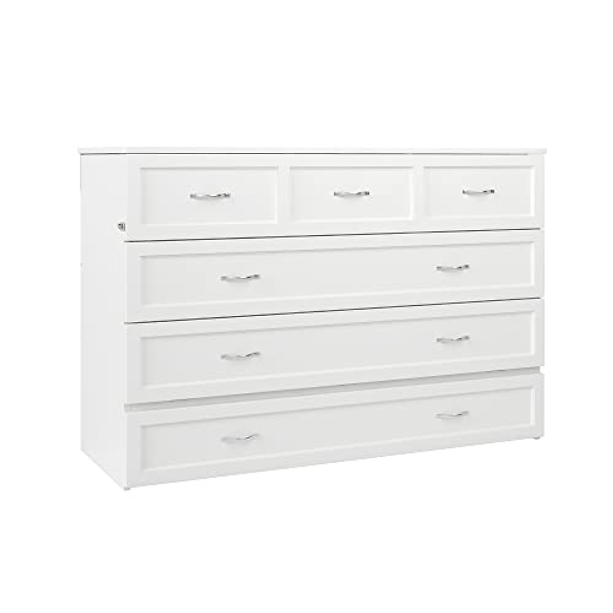 AFI, Northfield Murphy Bed Chest, Queen, White