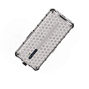 Oppo case for Oppo Reno2 Z Shockproof Honeycomb PC + TPU Case(Blue) (Color : Green)