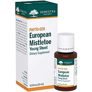 Genestra Brands European Mistletoe Young Shoot | Herbal Supplement | 0.5 fl. oz.