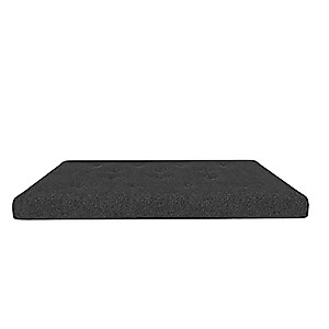 DHP Trule 6-Inch Bonnell Coil Futon Mattress, Microfiber, Full, Dark Gray