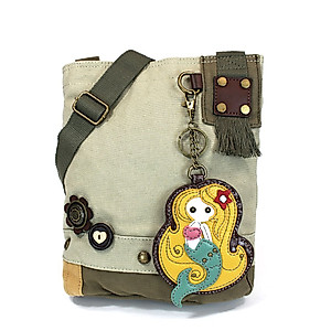 Chala Patch Crossbody Bag - Mermaid - Sand